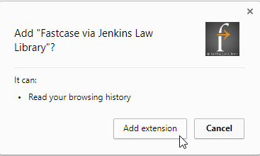 Visit Us On The Chrome Web Store: Get The Jenkins / Fastcase Extension ...